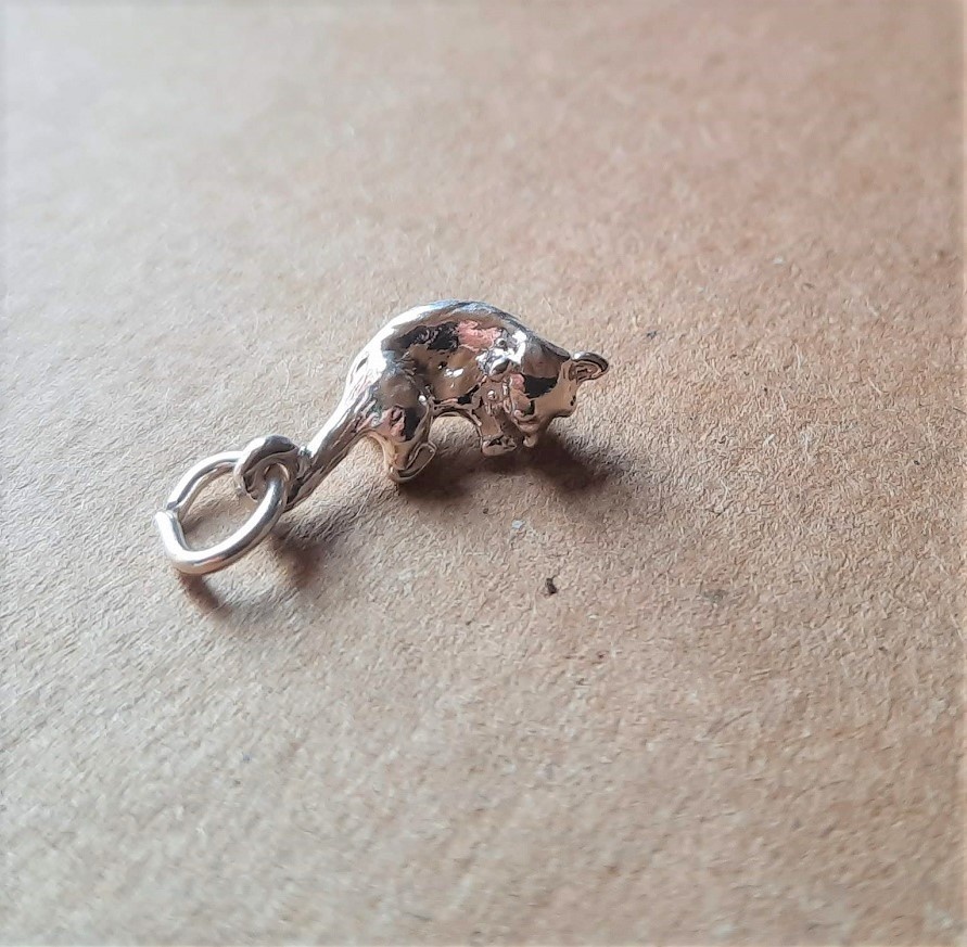 Possum Charm in sterling silver or 9ct yellow, rose or white gold in ...