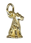 Dog Charms of Labradors in sterling silver or 9ct gold made in Australia