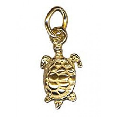 Turtle Charm with moving parts in Sterling Silver or 9ct Gold ...