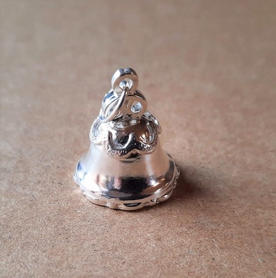 Christmas Pudding Charm for bracelet or keepsake in Silver or 9ct Gold ...