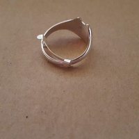 Ring Clips tabs to make rings smaller for children & women |silver or ...