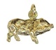 Large Pig Charm sterling silver or solid gold, Australian made online