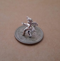 Guardian angel cherub pin| sterling silver |Australian made
