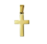 Plain Cross pendant in Silver or 9ct Gold in all sizes| Online ...