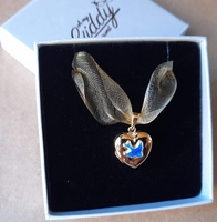 Bluebird Locket | Silver, Gold Heart Locket | Children's Locket