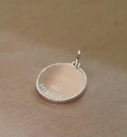 21 number pendant charm silver or yellow, rose or white gold | personalised